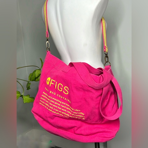 Figs | Bags | Figs Hot Pink Tote | Poshmark